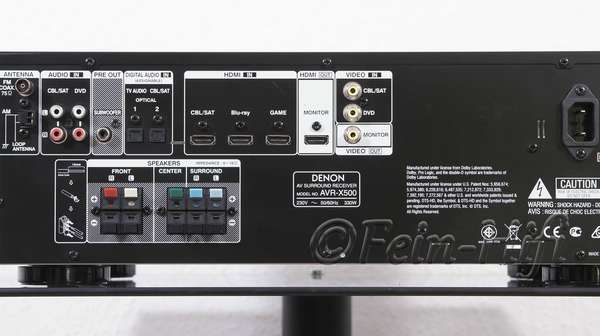 Denon AVR-X500 Surround 5.1 HDMI AV-Receiver