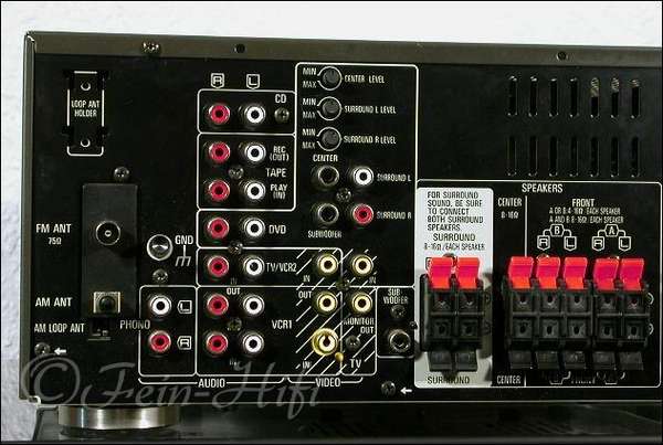 Technics SA-AX710 Dolby Surround 6CH AV-Receiver