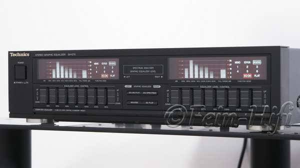 Technics SH-E75 HiFI Graphic Equalizer mit Sprectrum Analyzer