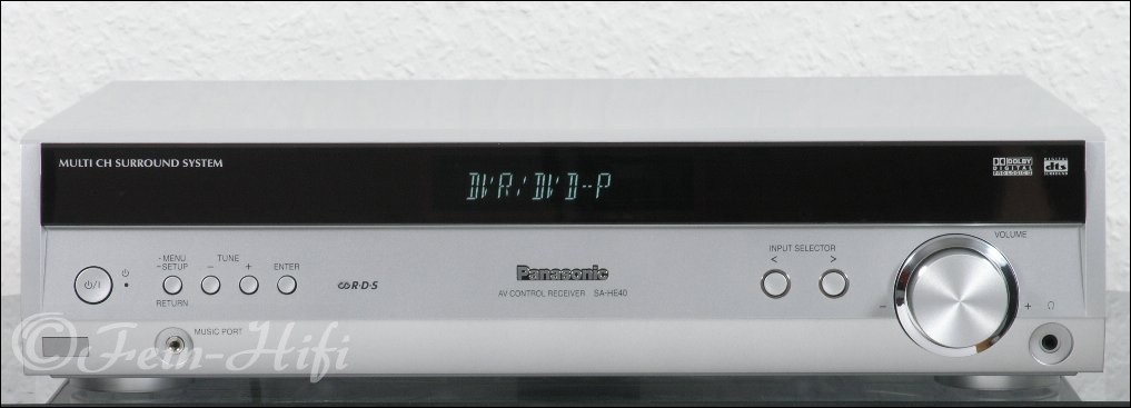Panasonic SA-HE40 Dolby Digital Heimkino Receiver - gebraucht
