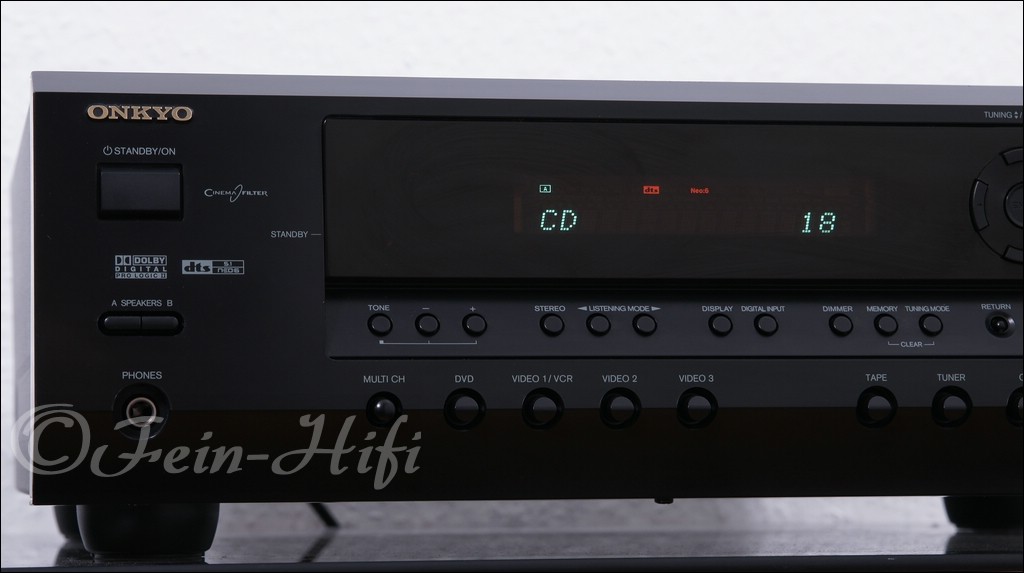 Onkyo HT-R340 Dolby Digital DTS AV Receiver