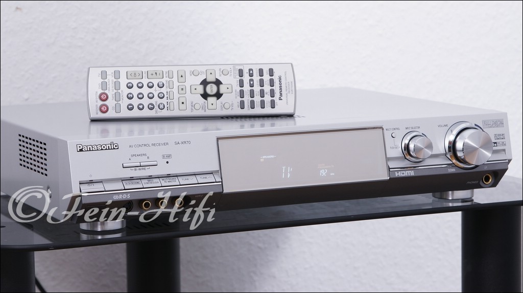 Panasonic SA-XR70 HDMI 6.1 Heimkino AV-Receiver | Fein-HiFi