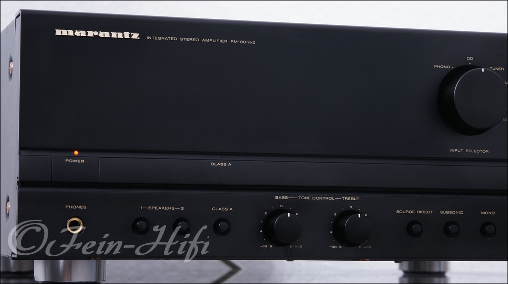 Marantz PM-80 MK2 High-End Class A Versätrker - 13kg Bolide