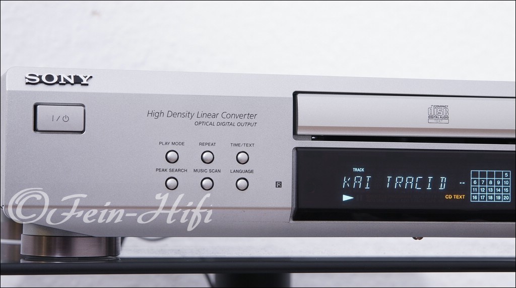 Sony CDP-XE520 HiFi CD-Player mit CD-Text - gebraucht