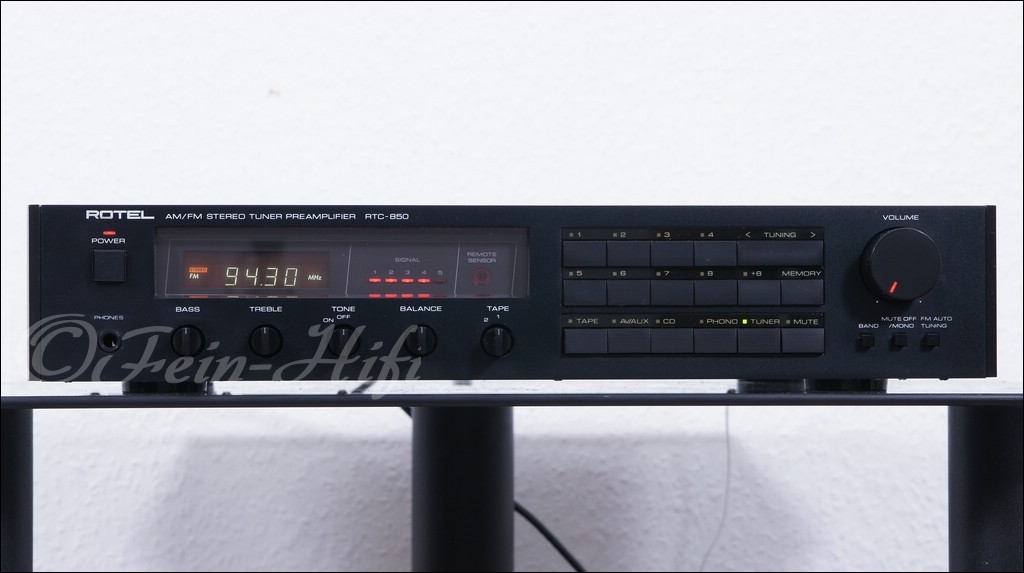 Rotel RTC-850 Stereo Pre-Receiver / Vorverstärker