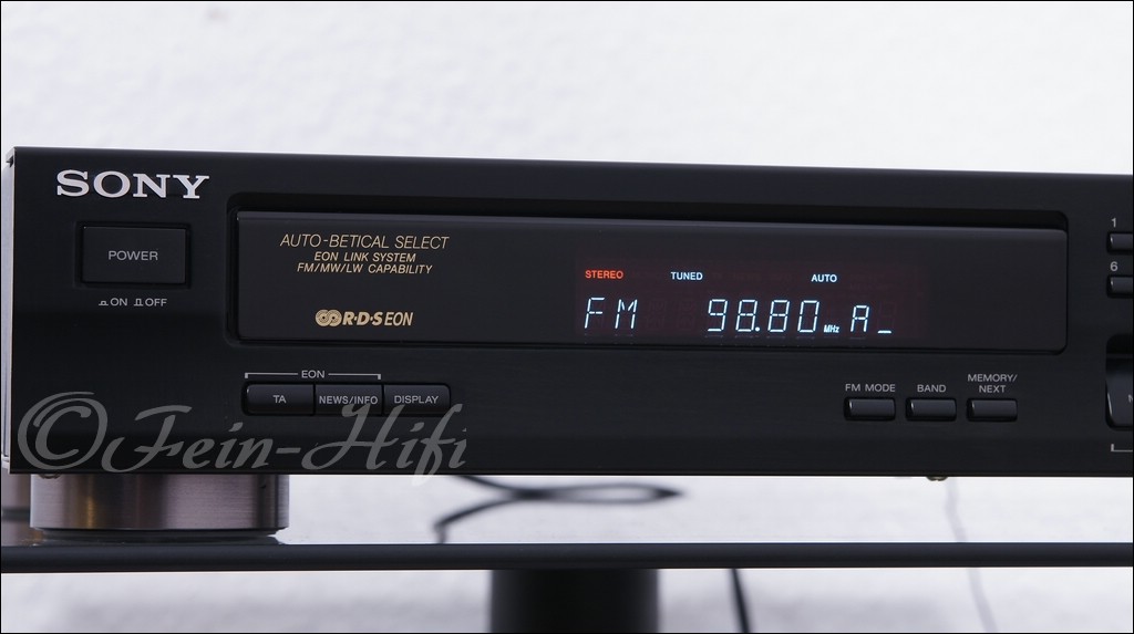 Sony ST-S261 Stereo HiFi RDS Tuner - gebraucht