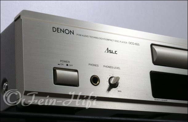 Denon DCD-655 CD-Player champagner