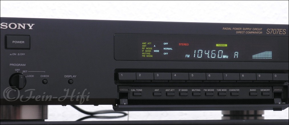 Sony ST-S707 ES HiFi Stereo Tuner mit Holzwangen | gebraucht