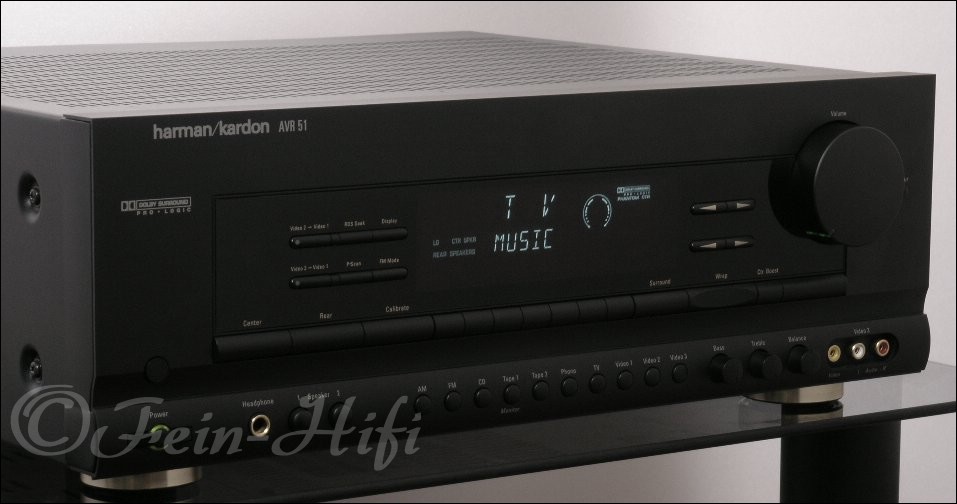 Harman Kardon AVR-51 Surround AV Receiver | FEIN-HIFI