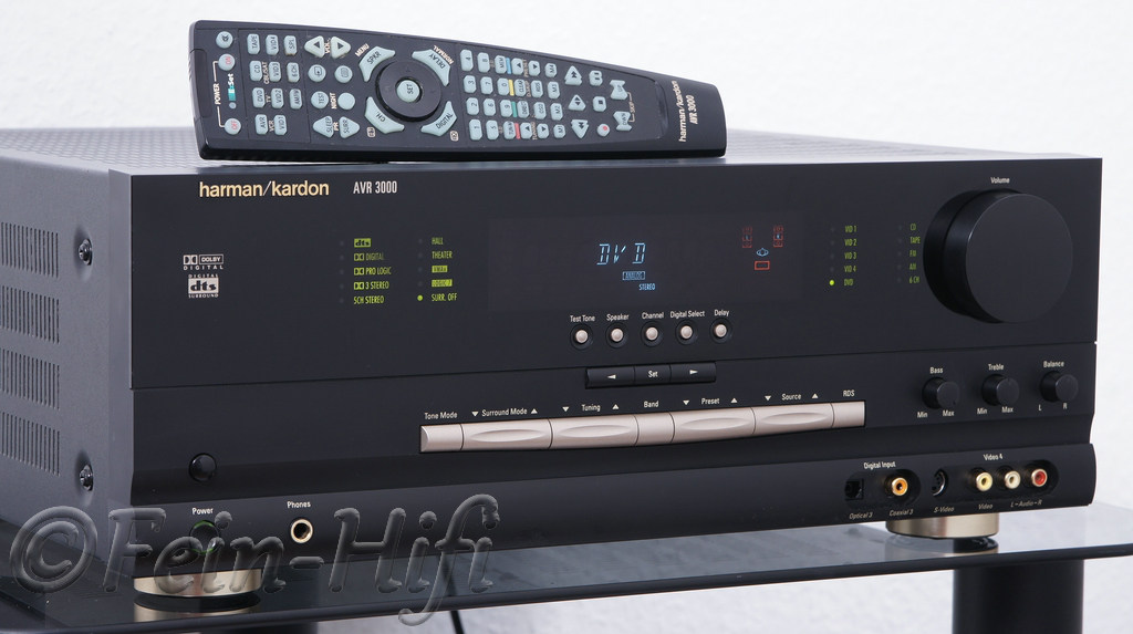 Harman Kardon AVR 3000 Dolby Digital 5.1 AV Receiver