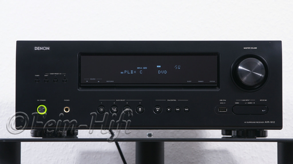 Denon AVR-1612 Digital HDMI 5.1 Heimkino AV-Receiver
