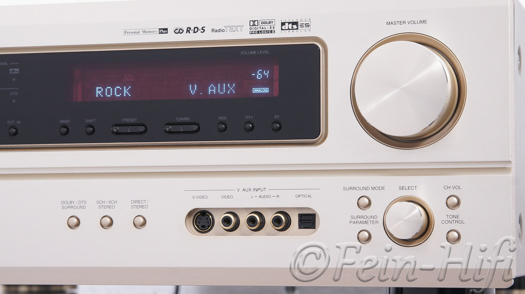 Denon AVR-1803 Dolby Digital DTS AV-Receiver - champagner