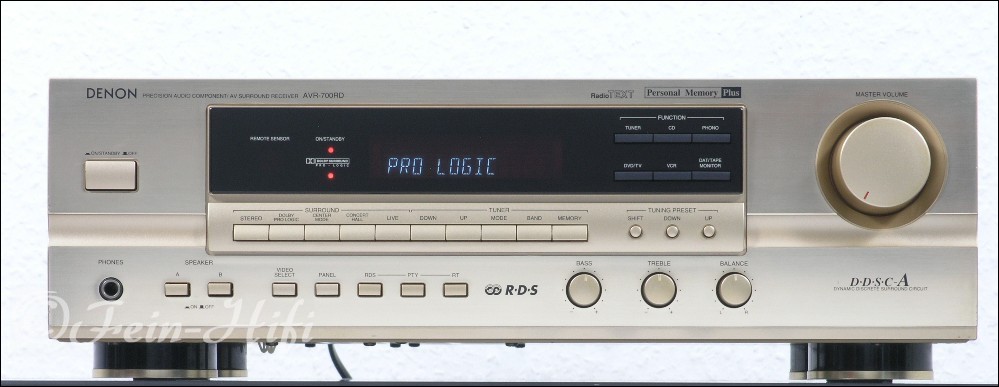 Denon AVR-700 Stereo / Surround AV-Receiver champagner
