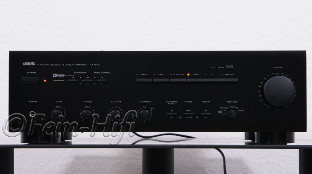 Yamaha AX-640 Verstärker mit 2x 110 Watt Sinus | Fein-HiFi Shop