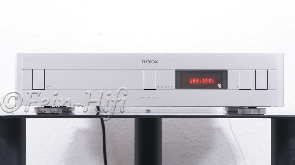 Revox B 26 MKIII High-End FM Tuner mit RDS
