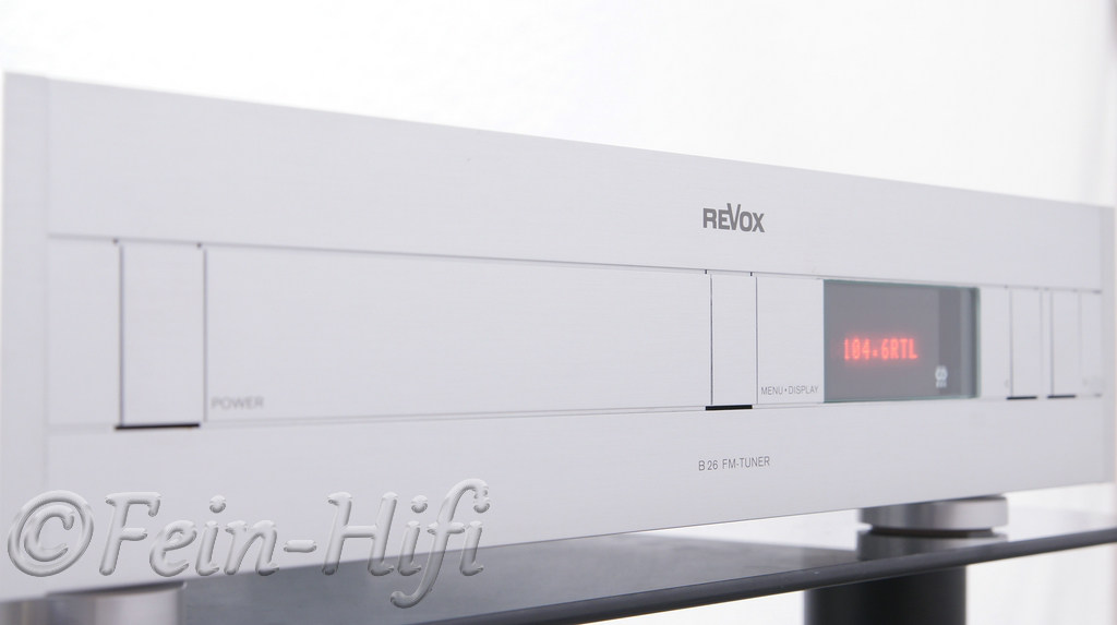 Revox B 26 MKIII High-End FM Tuner mit RDS