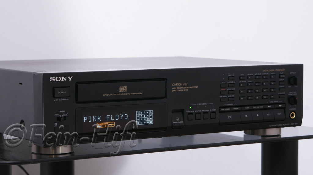 Sony CDP-997 CD-Player mit DSP und CD-Datenbank