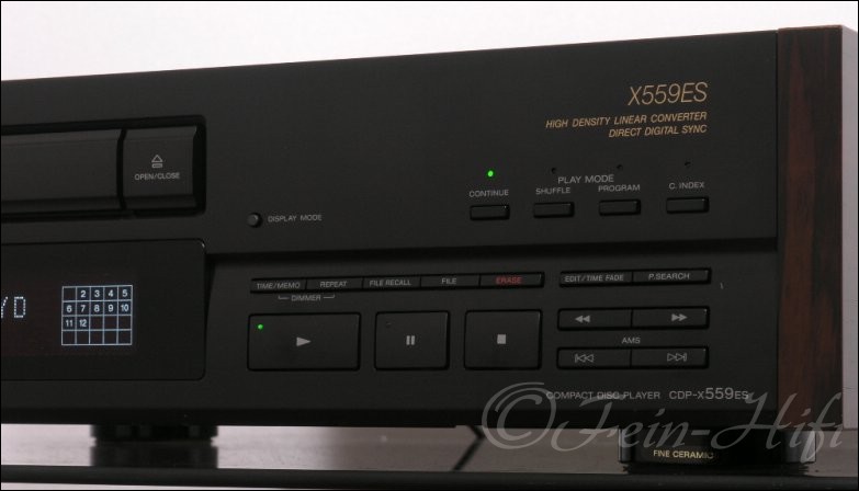 Sony CDP-X559 ES High-End CD-Player - gebraucht