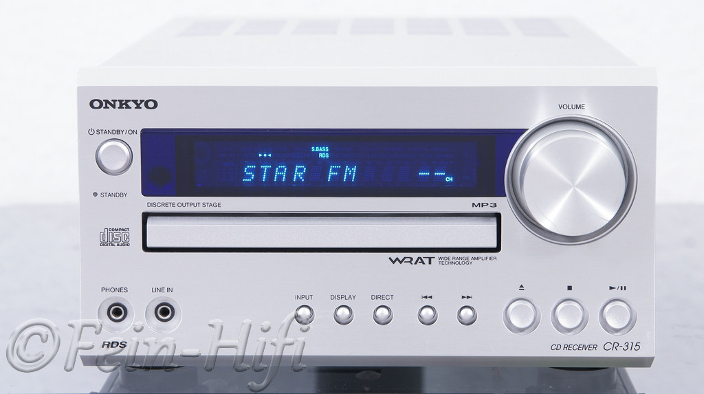 Onkyo CR-315 HiFi 2.1 Receiver mit MP3 Funktion