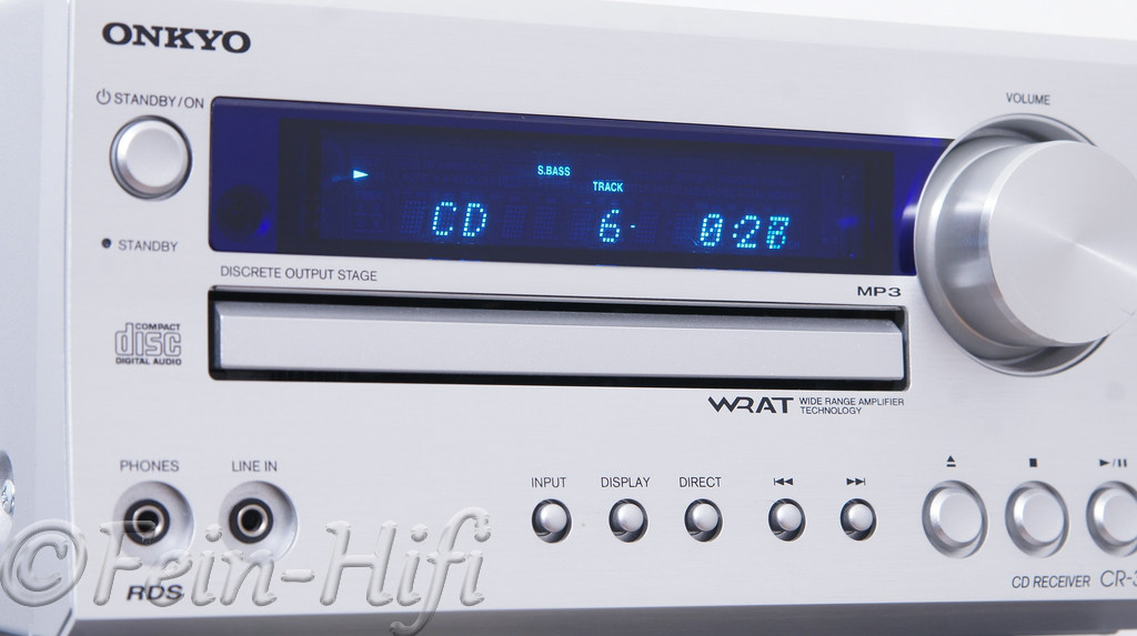 Onkyo CR-315 HiFi 2.1 Receiver mit MP3 Funktion