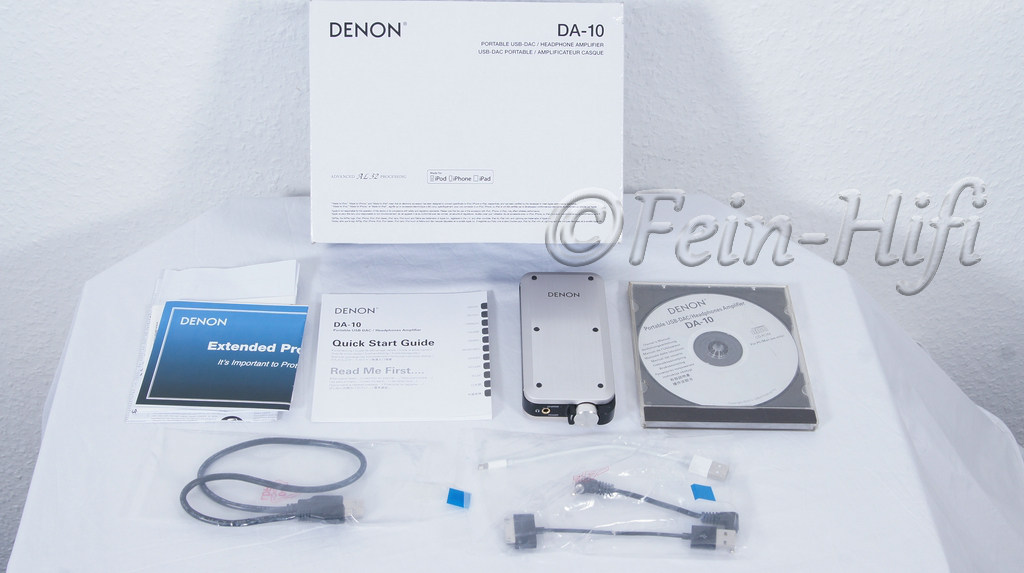 Denon DA-10 mobiler USB DAC Kopfhörerverstärker