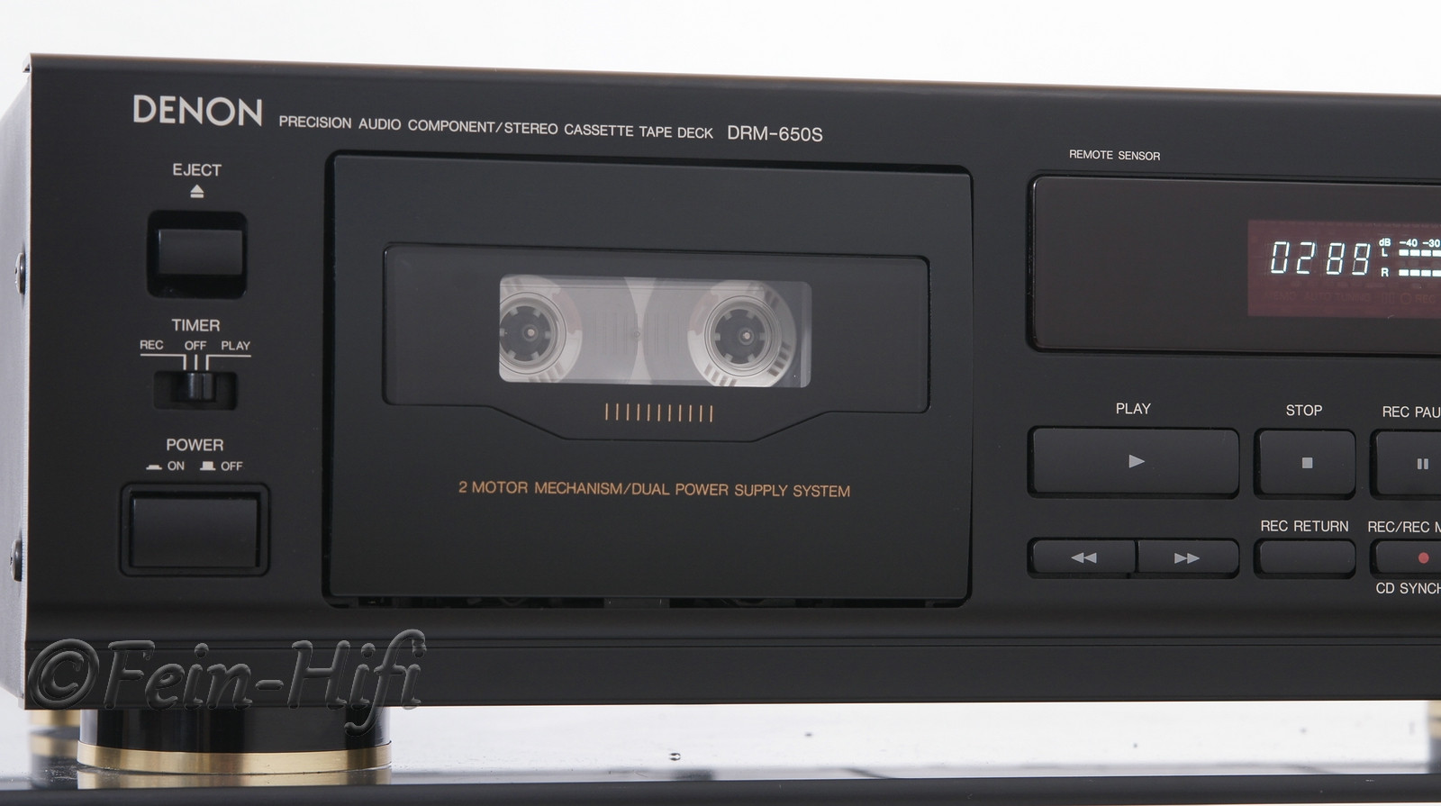 Denon DRM-650S Stereo Tapedeck mit Dolby S