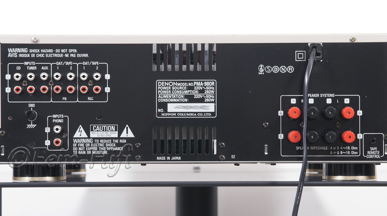 Denon PMA-980R HiFi Verstärker mit Phonoeingang