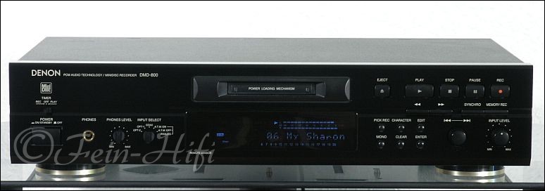 Denon DMD-800 MD Minidisc-Recorder - gebraucht | FEIN-HIFI