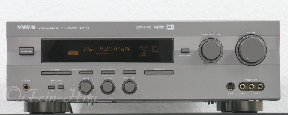 Yamaha DSP-A5 Mehrkanal Digital DSP AV Verstärker in titan