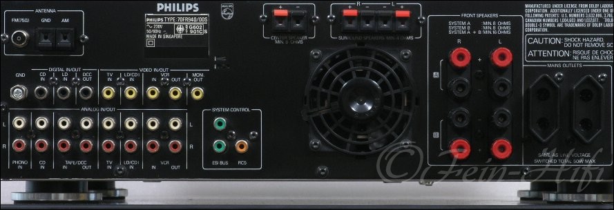 Philips FR940 Surround DSP AV Receiver - gebraucht