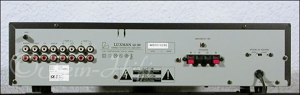 Luxman LV-92 high-end Stereo Verstärker | FEIN HIFI SHOP