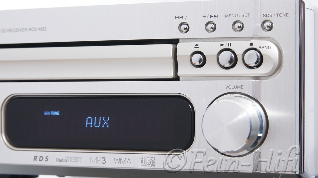 Denon RCD-M33 Stereo 2.1 CD-Receiver mit MP3 Play