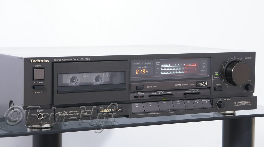 Technics RS-B705 3-Kopf HiFi Kassettendeck/Tapedeck