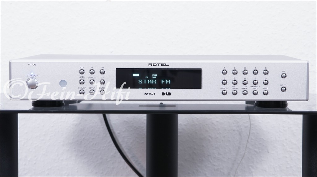 Rotel RT-06 High-End FM/DAB Tuner | FEIN HIFI SHOP