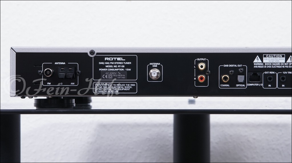 Rotel RT-06 High-End FM/DAB Tuner | FEIN HIFI SHOP