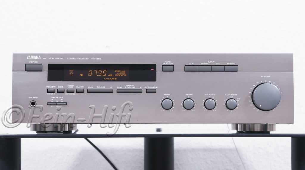 Yamaha RX-385 HiFi Stereo Receiver in titan - gebraucht