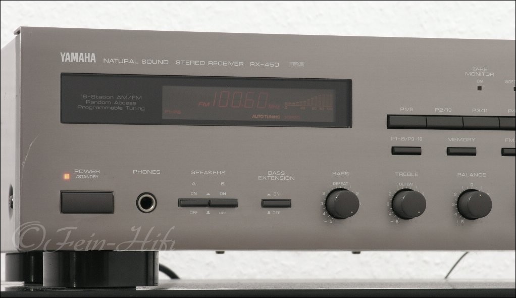 Yamaha RX-460 Stereoreceiver in titan - gebraucht