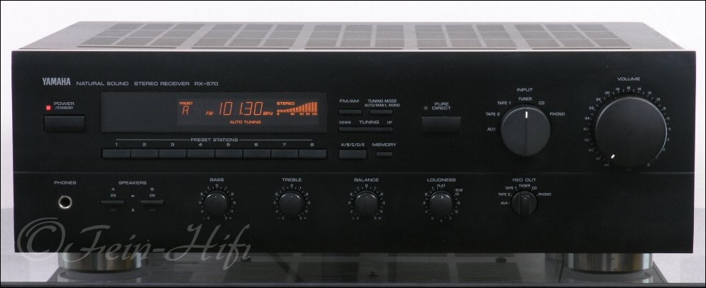 Yamaha RX-570RS Stereo HiFi Receiver - gebraucht | Fein-HiFi