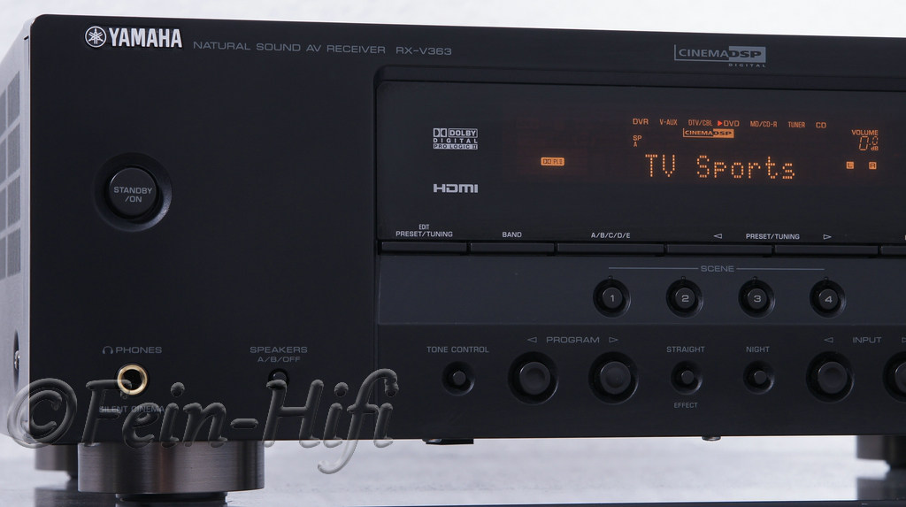 Yamaha RX-V363 Heimkino AV-Receiver mit HDMI - gebraucht