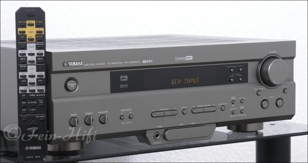 Yamaha RX-V420 Dolby Digital DTS AV Receiver titan..