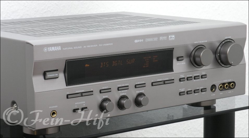 Yamaha RX-V596RDS Dolby Digital DTS AV-Receiver titan
