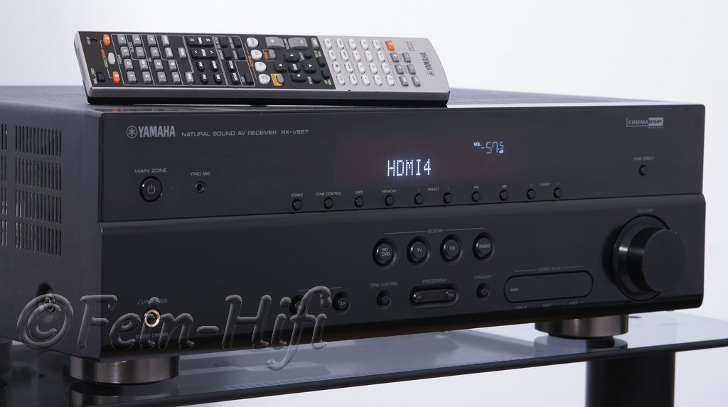 Yamaha RX-V667 Digital 7.2 HDMI Heimkino AV-Receiver