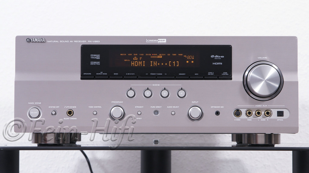 Yamaha RX-V863 Digital HDMI 7.1 Heimkino AV-Receiver