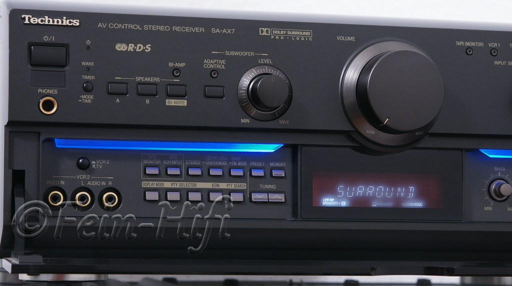 Technics SA-AX7 Dolby Surround 5.1 AV-Receiver - gebraucht