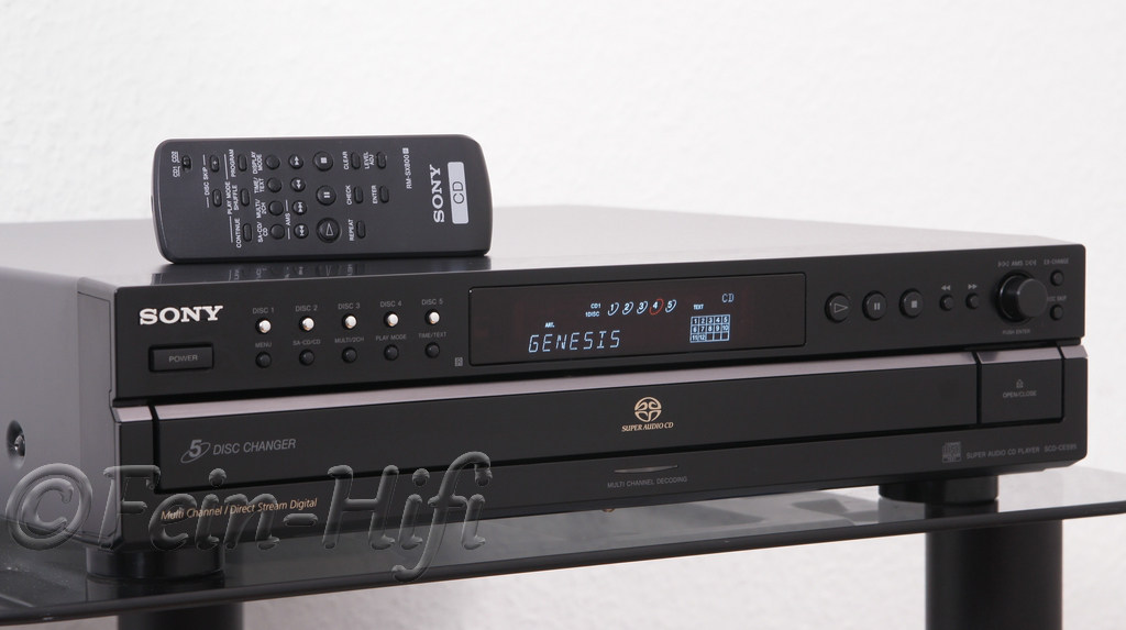 Sony SCD-CE595 SA-CD Wechsler mit CD-Text