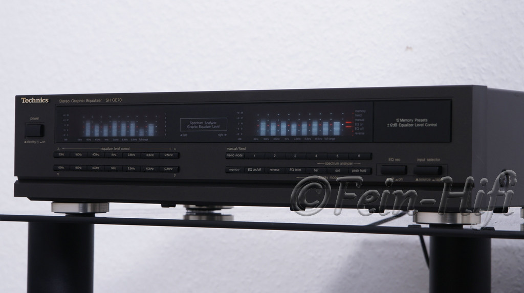 Technics SH-GE70 HiFi 7-Band Graphic Equalizer - gebraucht