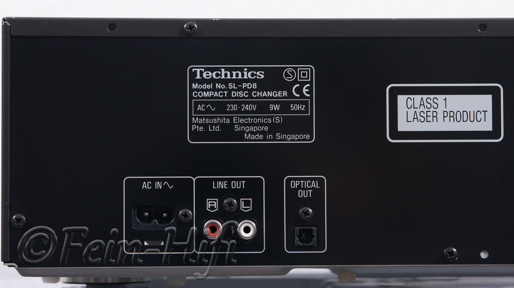 Technics SL-PD8 5-fach CD-Wechlser mit Digitalausgang