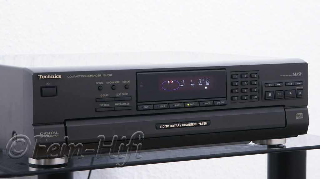 Technics SL-PD8 5-fach CD-Wechlser mit Digitalausgang