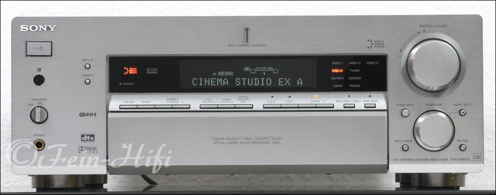 Sony STR-DB870 QS Dolby Digital AV Receiver | Fein-HiFi