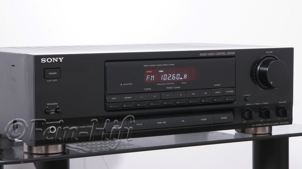Sony STR-GX215 Stereo Receiver mit Phonoeingang